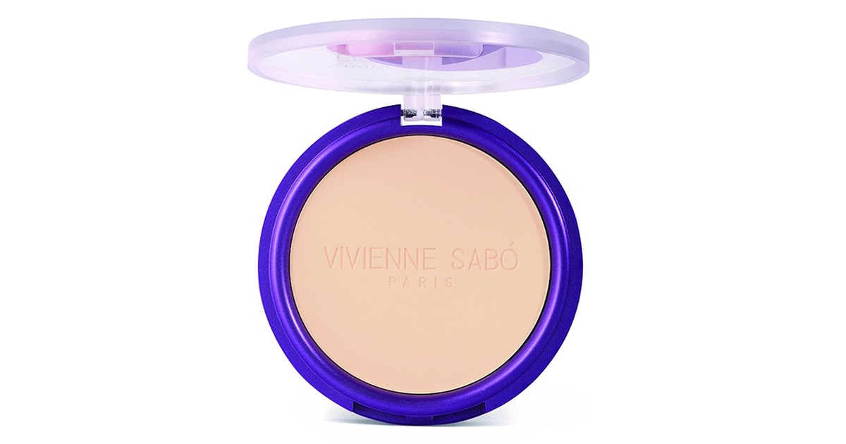 Vivienne Sabo Mattifying Pressed Powder Teinte Absolute Matte 6g - 02 Light beige
